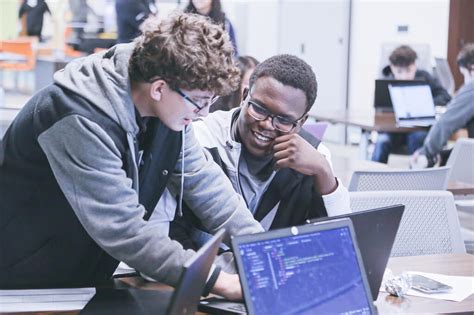 code2college high school technical internships paid placement