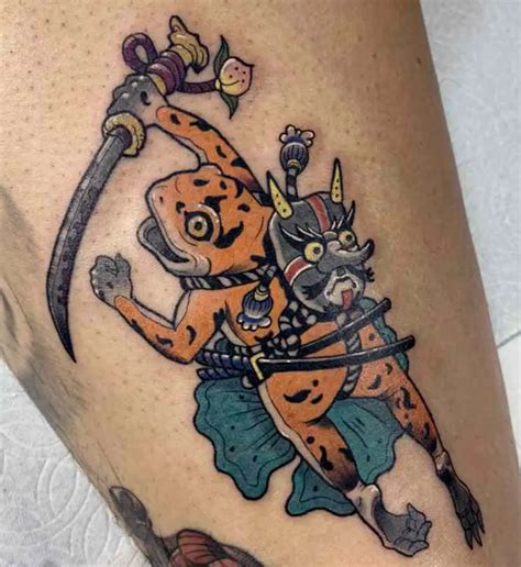 Details 67 Frog Samurai Tattoo Super Hot In Cdgdbentre