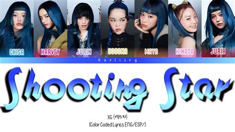 Xg Shooting Star Color Coded Lyrics Eng Esp Youtube