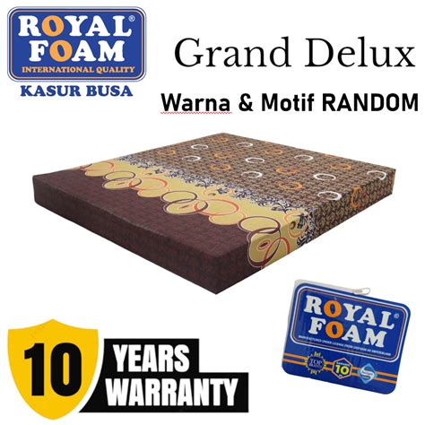 Jual Kasur Busa Royal 90x200 Cm Tebal 15 Cm GRAND DELUXE Garansi 10