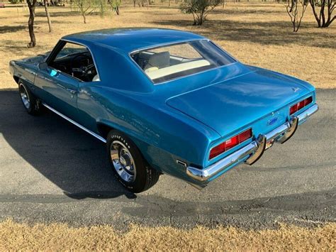 1969 Chevrolet Camaro ZL 1 Tribute 478 Miles Lemans Blue Coupe 427 V8 5
