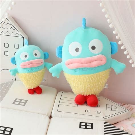 Creative Mermaid Hanton Doll Fun Ugly Fish Doll Funny Sausage Mouth