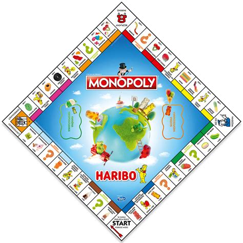 Monopoly Haribo Rodzinna Gra Planszowa Towarzyska Winning Moves PL