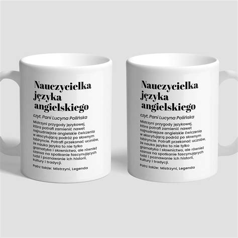 Kubek Dla Nauczyciela Angielskiego DEFINICJA