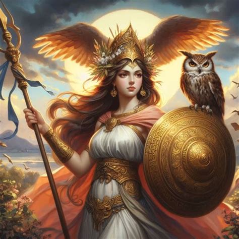Arquétipo da Deusa Athena e Coruja Deusa atenas Arquétipos Athena