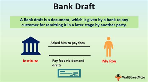 Bank Draft Meaning Examples Top Types Of Bank Drafts