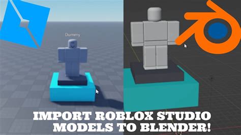 How To Import Roblox Studio Models To Blender YouTube