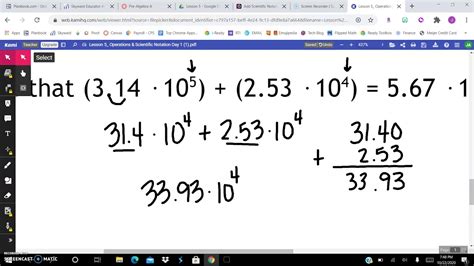 adding scientific notation youtube