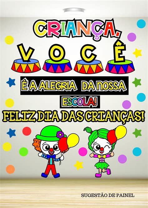 DIA DAS CRIANÇAS KIT COMPLETO Prof Jane Leite Materiais Pedagógicos