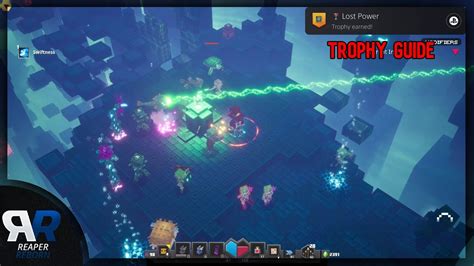 Lost Power Trophy Achievement Guide Minecraft Dungeons Hidden Depths