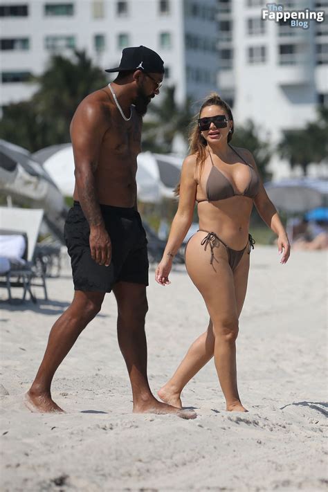 Larsa Pippen Looks Amazing In A String Bikini On The Beach In Miami 58