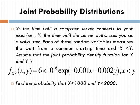 Ppt Joint Probability Distribution Powerpoint Presentation Free