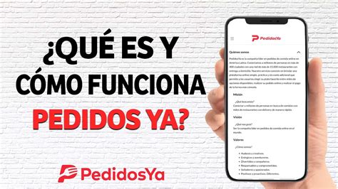 Qué es y Cómo Funciona Pedidos Ya El Delivery de Comida Online YouTube