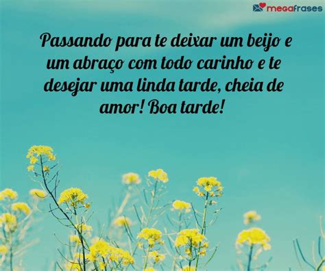 Frases E Mensagens De Boa Tarde Carinho Focalizando