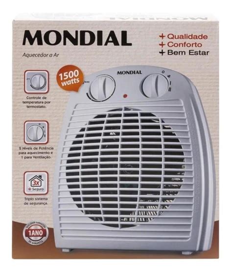 Aquecedor Mondial Elétrico Portátil Para Quartos 110w Mercado Livre