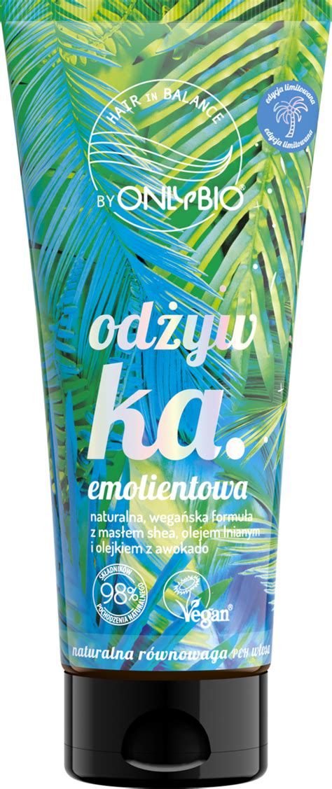 ONLYBIO Hair in Balance odżywka do włosów emolientowa 200 ml