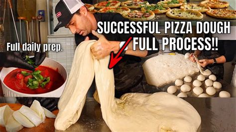 Neapolitan Pizza Dough Most Successful Full Process Vito Iacopelli