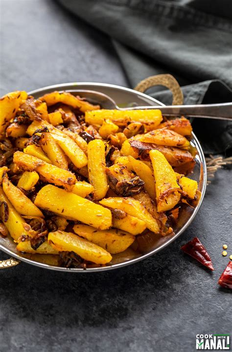 Aloo Bhujia Sabzi Potato Stir Fry Cook With Manali