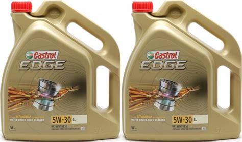 Castrol Edge 5W 30 LL Fluid Titanium ex FST Motoröl Longlife III 2x5