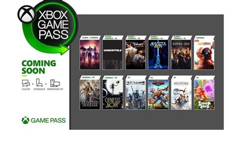 Xbox Game Pass Encore Beaucoup De Jeux Venir Dans Les Prochains Jours