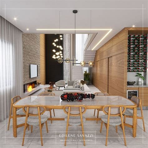 Sala De Jantar ES Arquitetura E Interiores Interiores Jantar Salas