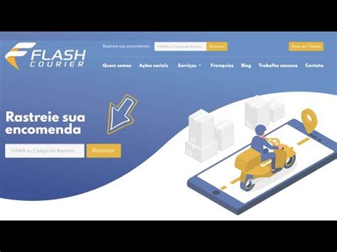 Como Rastrear Pedido Na Transportadora Flash Courier YouTube