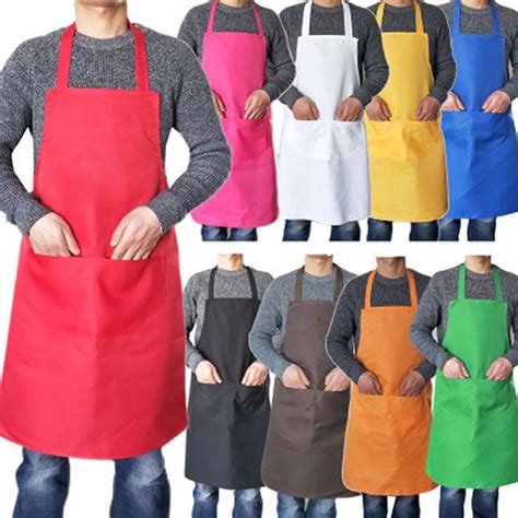 Colorful Cooking Apron In Kitchen Keep The Clothes Clean Sleeveless And