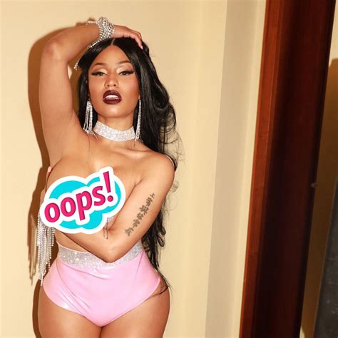 Nicki Minaj Goes Topless In A NSFW Pic On Instagram