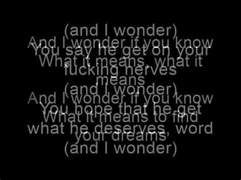 Kanye West I Wonder Lyrics Youtube