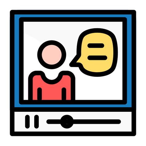 Video Lesson Generic Color Lineal Color Icon
