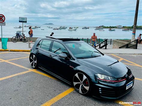 Golf GTI MK7 Rebaixado Rodas Volcano Evoltuion 20