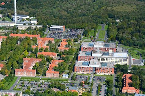 Luftaufnahme Berlin Klinikgelände des Krankenhauses Helios Klinikum