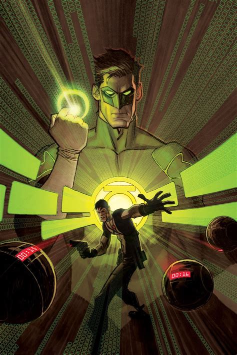 Andrew Robinson Green Lantern Corps Green Lantern Hal Jordan Comic Book Artists Comic Artist