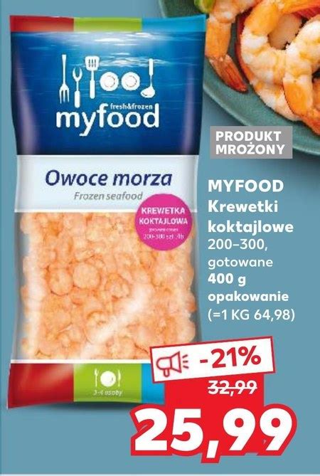 Krewetki Myfood Taniej Promocja Kaufland Ding Pl