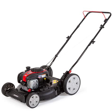 Black Max 21 Inch 3 In 1 Self Propelled Gas Mower With Perfect Pace