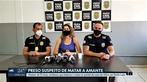Vídeo Polícia prende suspeito de matar e esconder corpo da amante em