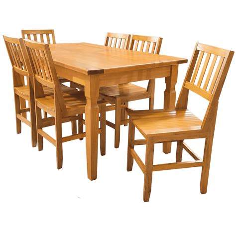 Conjunto Mesa Jantar Mineirinha 2 00m 6 Cadeiras Confort Madeira Maciça