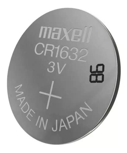 5 Pilas Maxell Cr1632 Tipo Botón Japonesa 3gmarket MercadoLibre