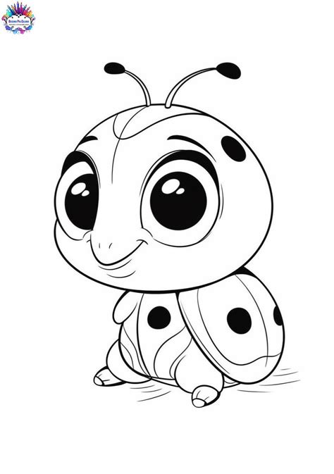 Joaninha Para Colorir De 20 Desenhos De Joaninha Para Pintar