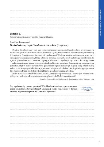 Page 35 Ponad słowami 3 język polski maturalne karty pracy zakres