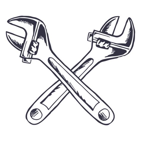 Adjustable Wrench Svg