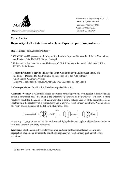 pdf regularity of all minimizers of a class of spectral partition problems
