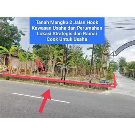 Dijual Tanah Luas 290 M2 Mangku Jalan Raya Prov Jalur Perekonomian Dan