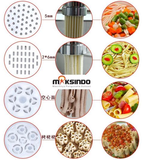 Alat Cetak Mie Makaroni Dan Snack Manual MKS 155 Maksindo