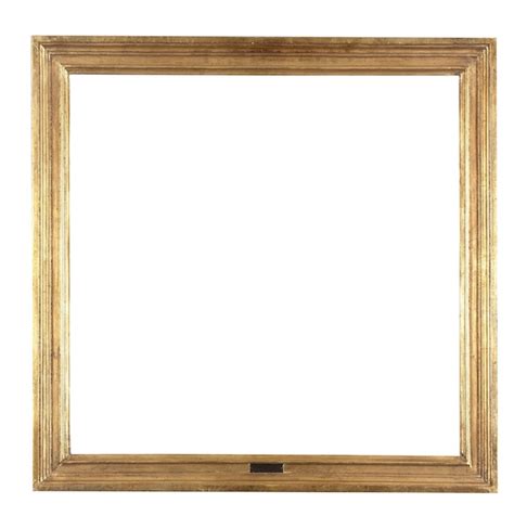 Antiga Moldura De Ouro Antiga Isolada Em Branco Foto Premium