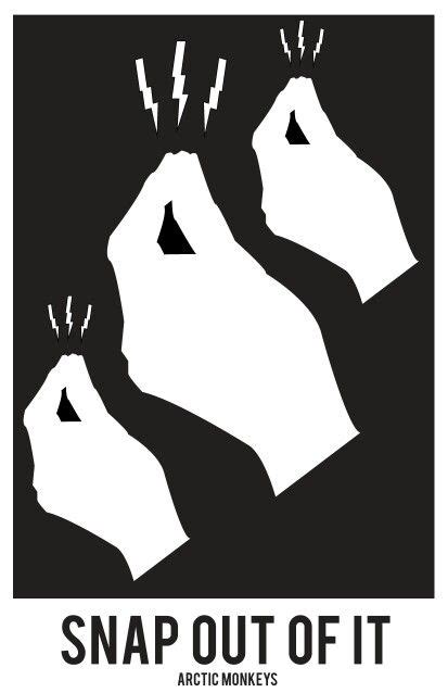 Arctic Monkeys Poster I Wanna Grab Both Your Shoulders And Shake