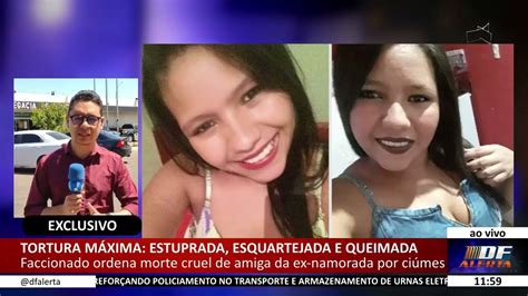 DF ALERTA Tortura máxima estuprada esquartejada e queimada YouTube