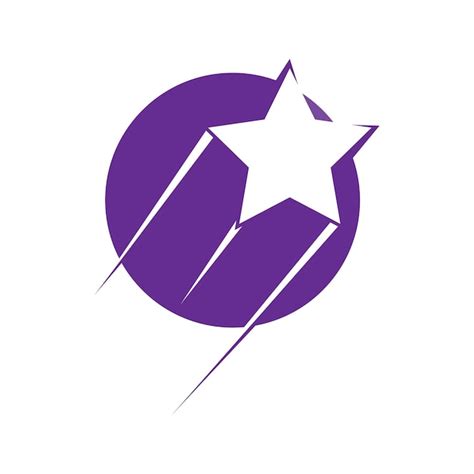 Vetor De Modelo De Logotipo De Estrela Vetor Premium