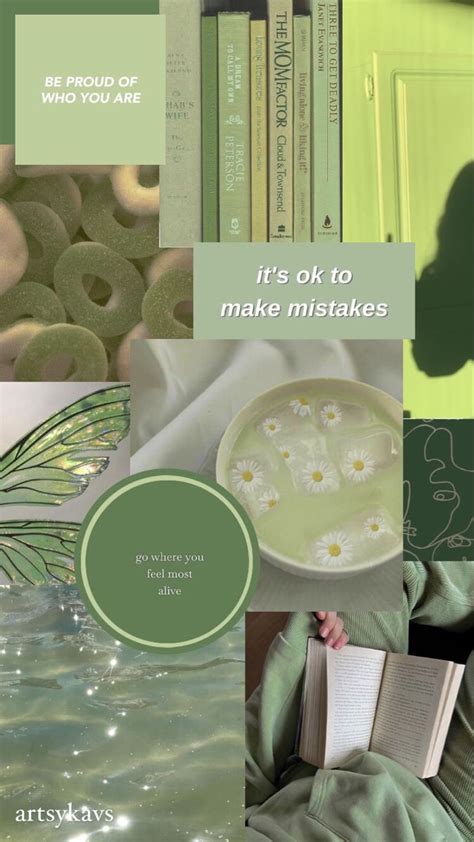 Sage Green Aesthetic Mood Board Wallpaper Green Aesthetic How Are