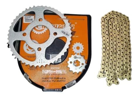 Kit Arrastre Pulsar Ug Force Huecos Pt C Cassarella Env O Gratis